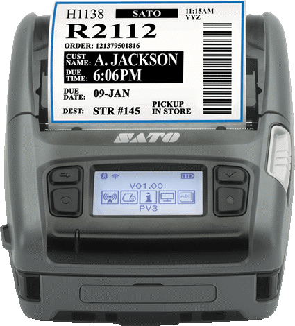 SATO America Releases New Mobile 3-inch Thermal Printer | SATO America